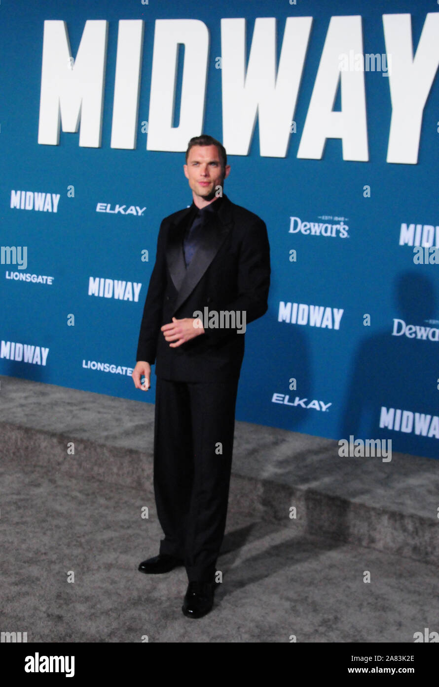 Los Angeles, California, USA 5th November 2019 Actor Ed Skrein attends ...