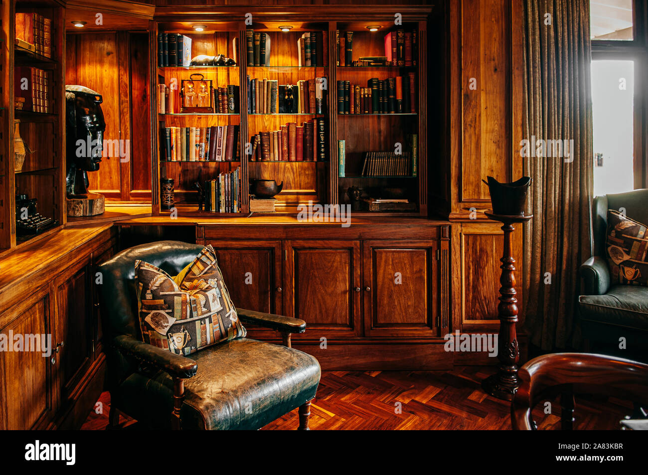 Vintage Library Room