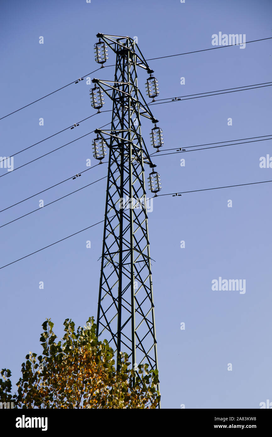 Electric transmission tower hi-res stock photography and images - Alamy