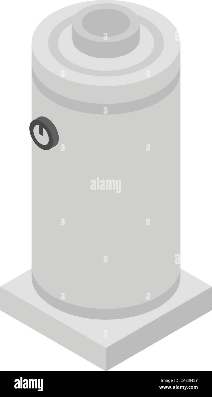 Domestic boiler icon, isometric style Stock Vector Image & Art - Alamy