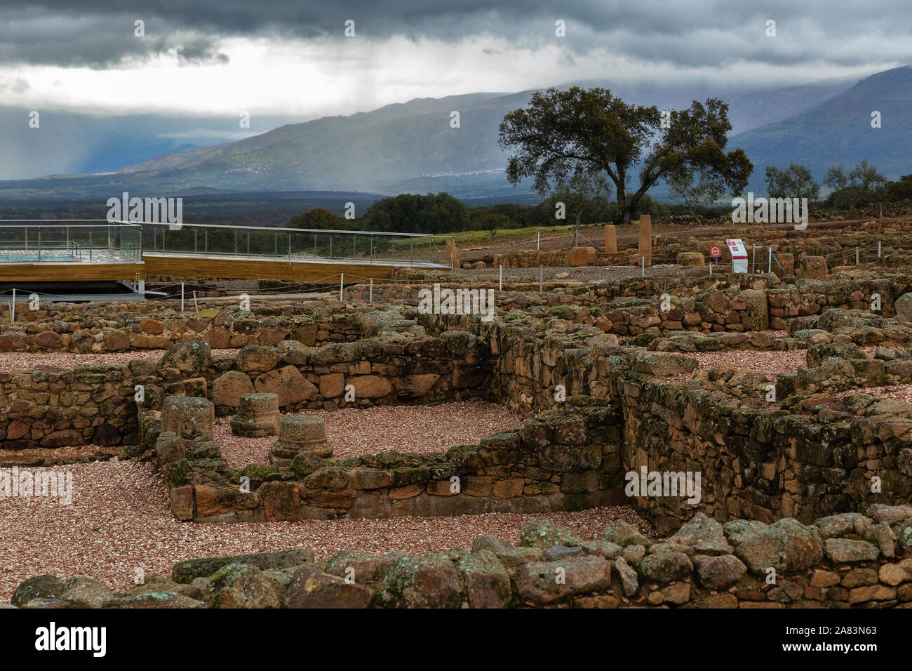 Caparra roman ruins hi-res stock photography and images - Alamy