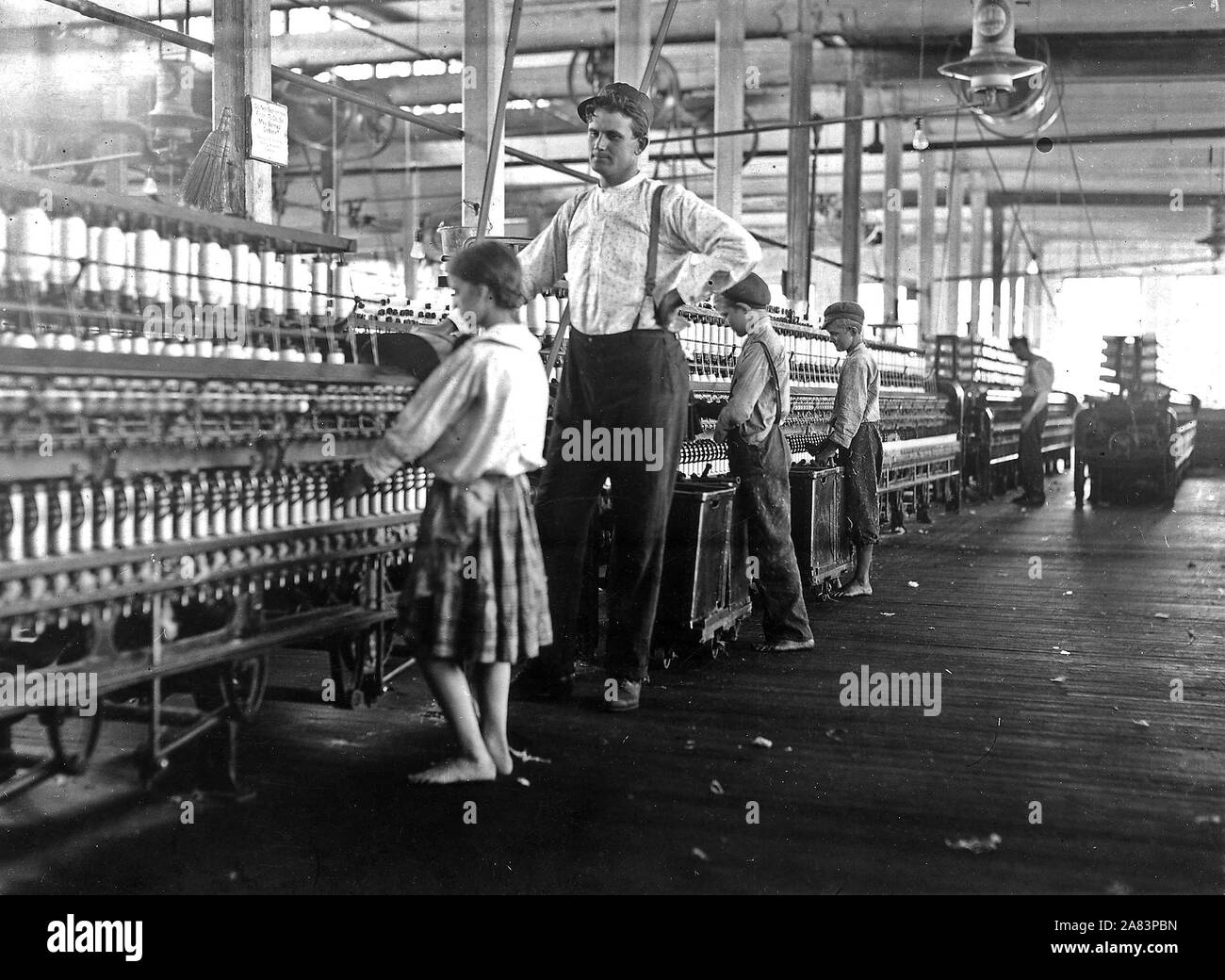 Textile Mills In Victorian Times Clipart