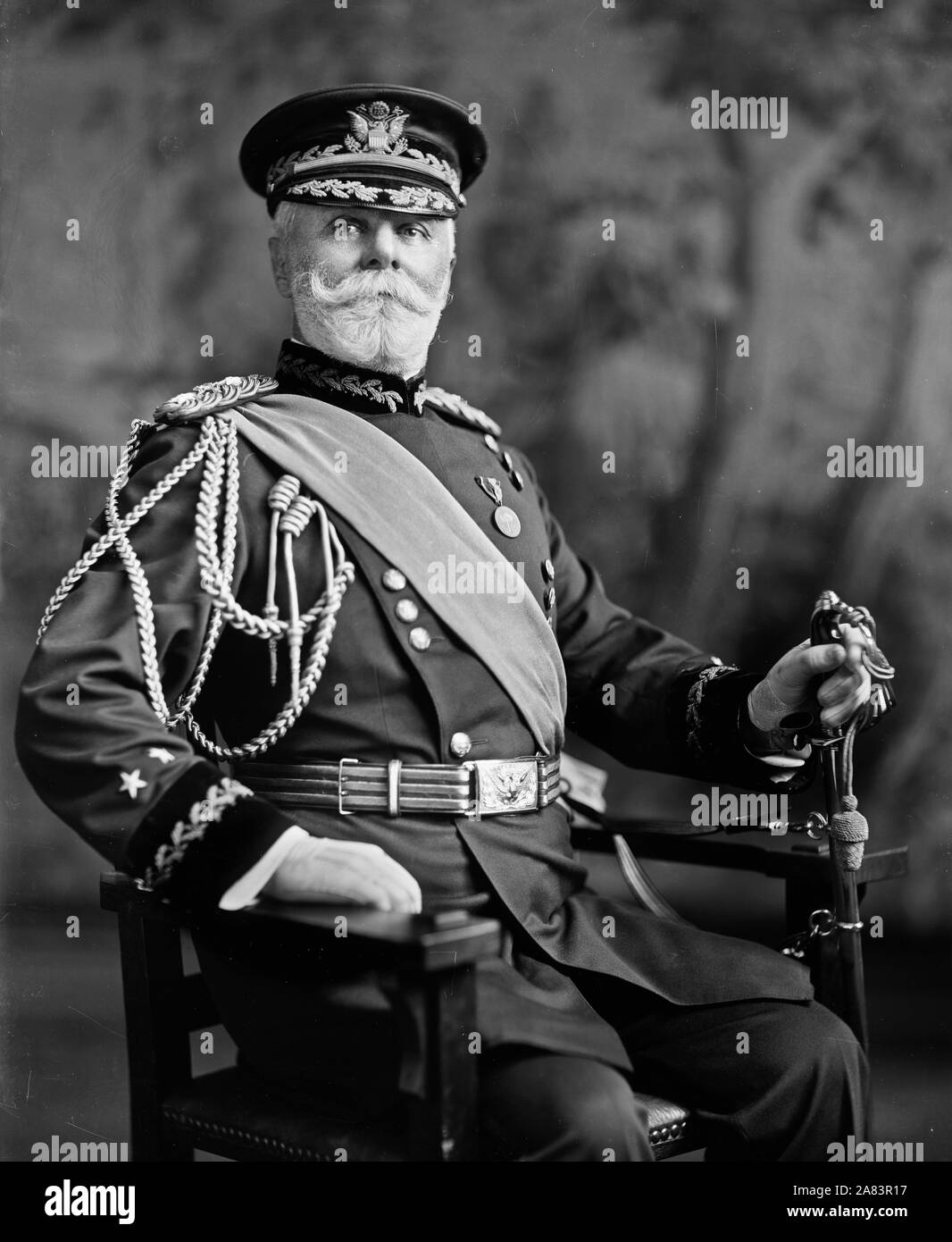 United States General Arthur Murray Portrait (taken ca. 1905-1925 Stock ...