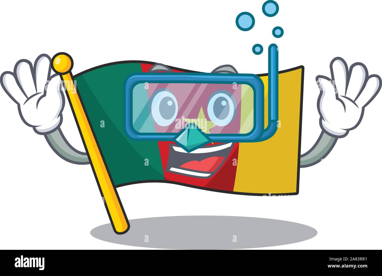 Cameroon water Stock Vector Images - Alamy