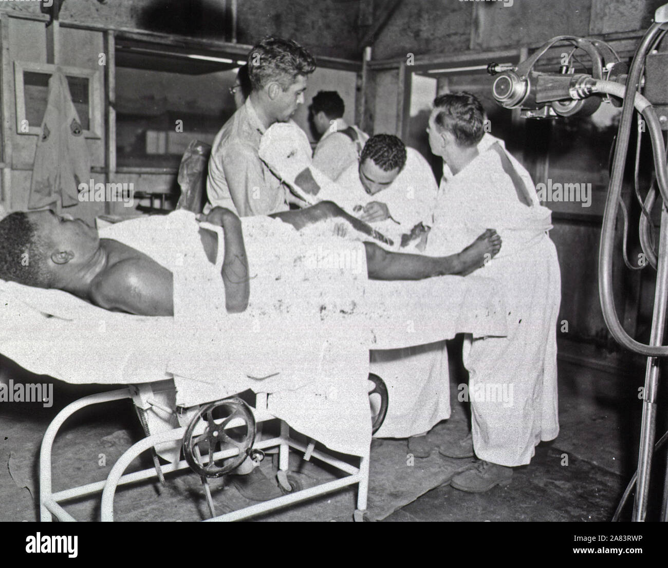 Historical leg cast removal hi-res stock photography and images - Alamy