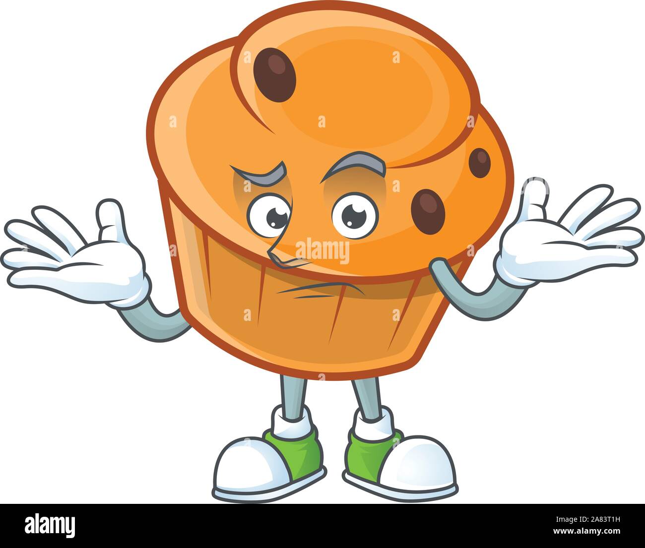 Cartoon brioche in the grinning character shape Stock Vector Image ...