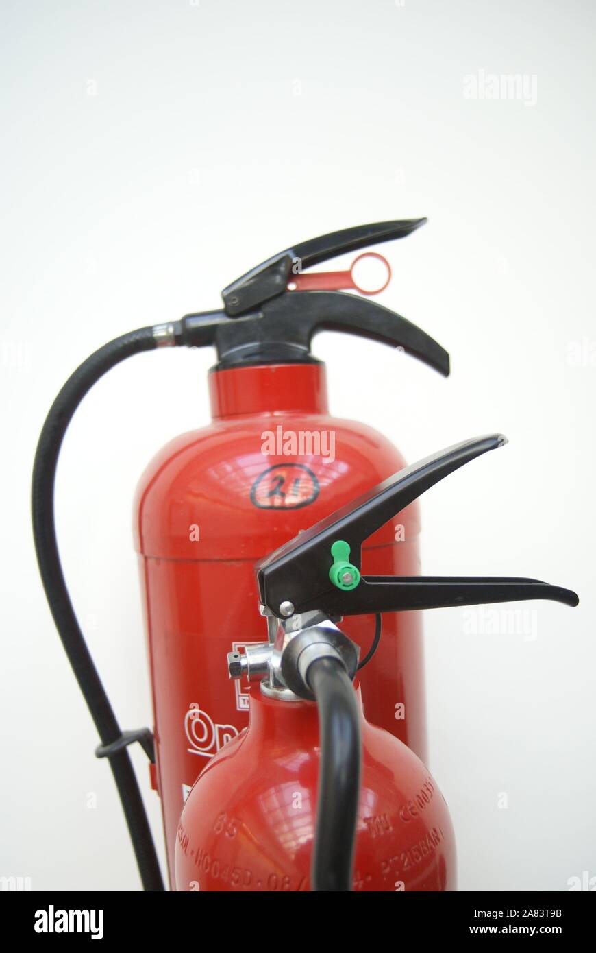 Fire Extinguisher Identification And Use High Resolution Stock ...
