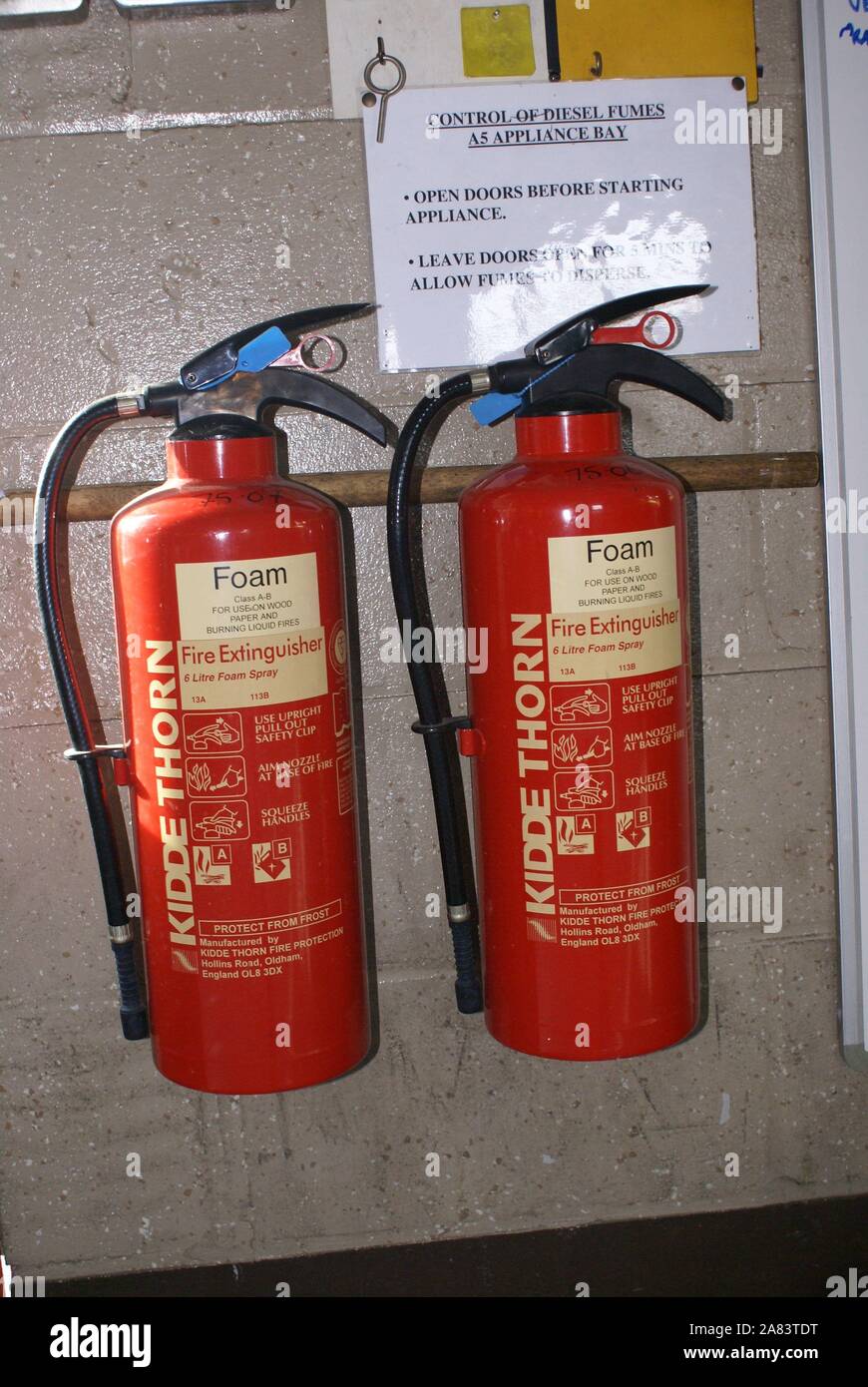 Fire Extinguisher Identification And Use High Resolution Stock ...