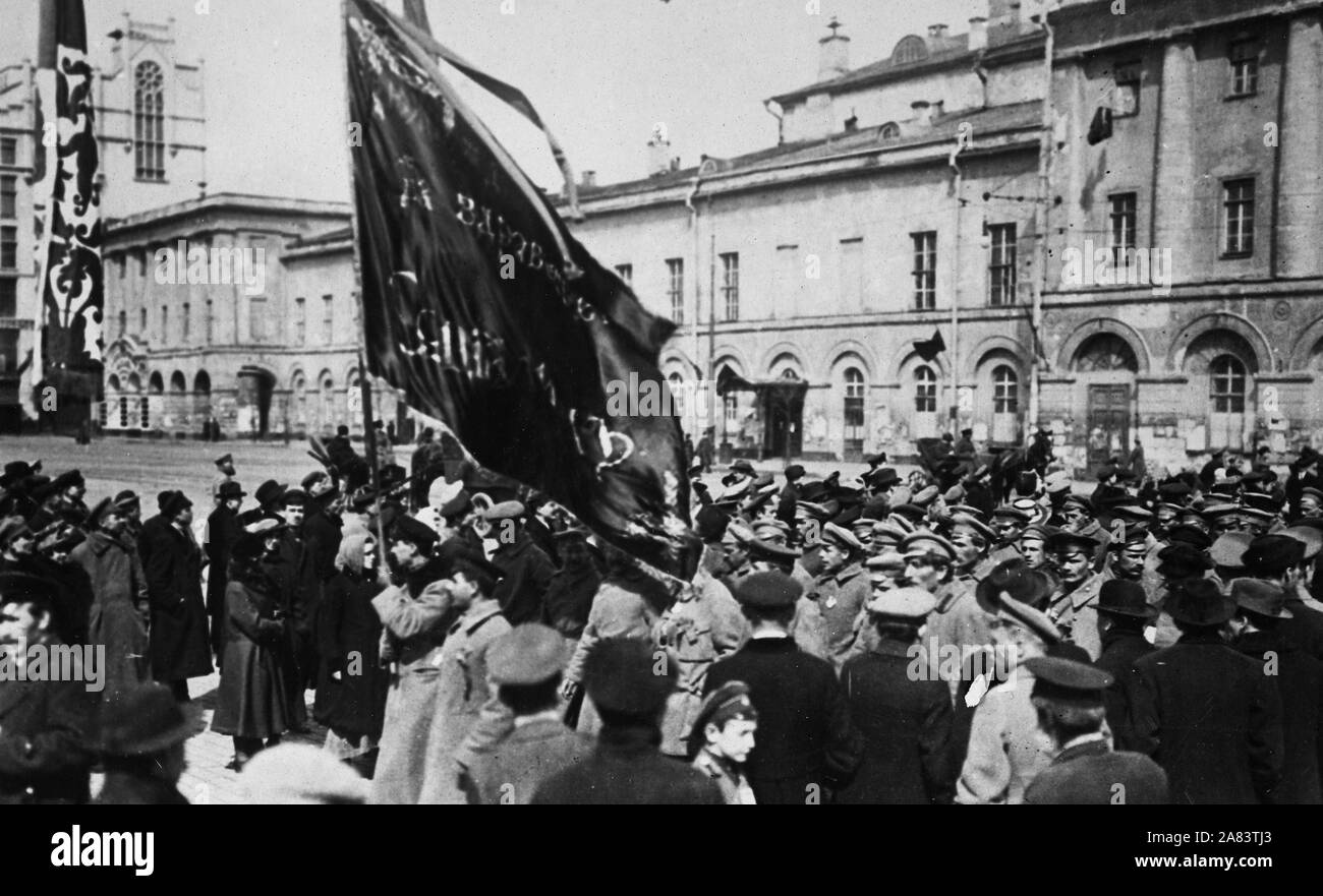 Bolshevik revolution 1919 Black and White Stock Photos & Images - Alamy