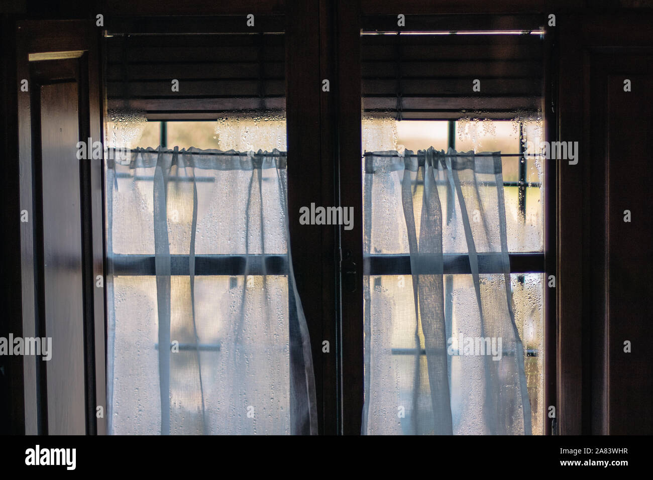 Wet window scene hi-res stock photography and images - Alamy