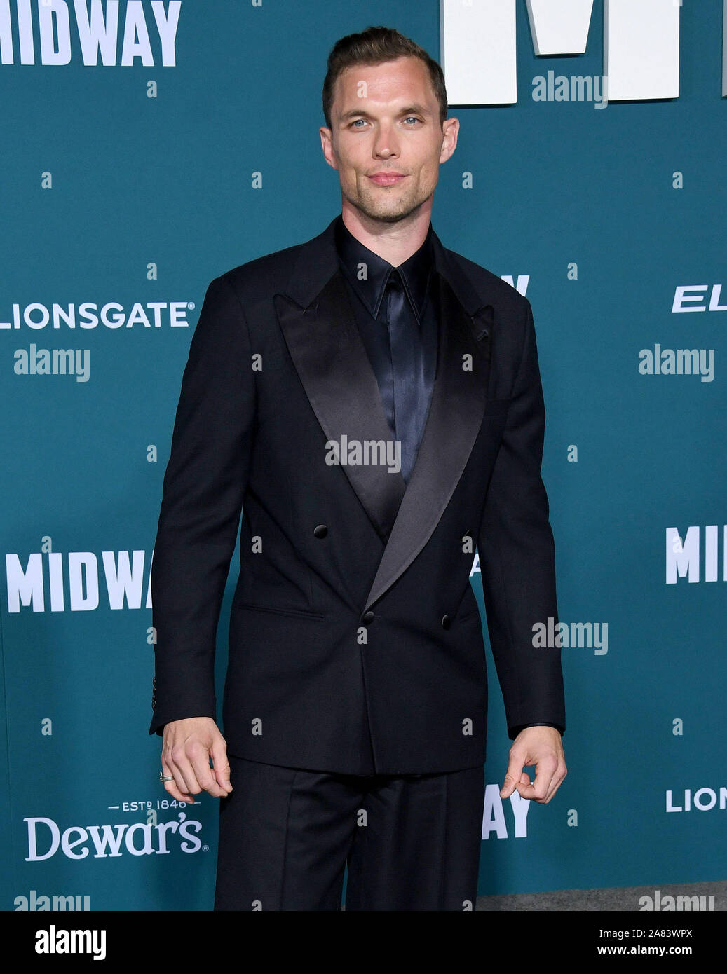 Westwood, California, USA. 05th Nov, 2019. Ed Skrein. "Midway" Los ...