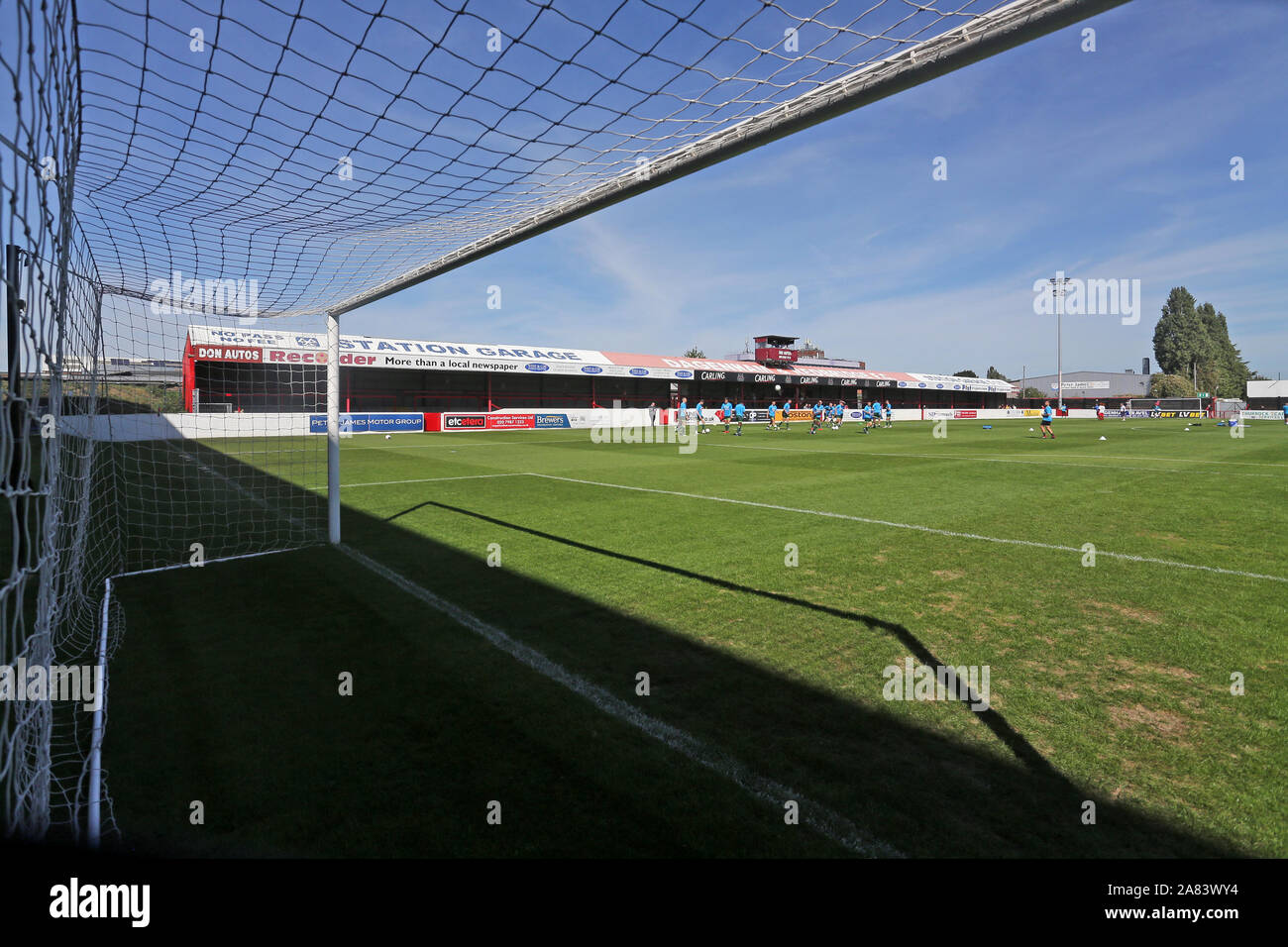 General view of the ground during Dagenham & Redbridge vs Hartlepool ...
