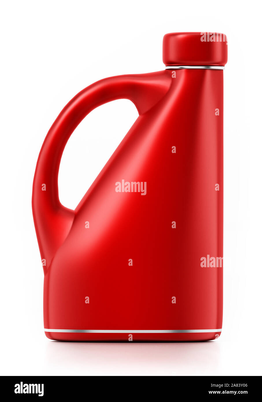 Engine oil container isolated on white background. 3D illustration ...