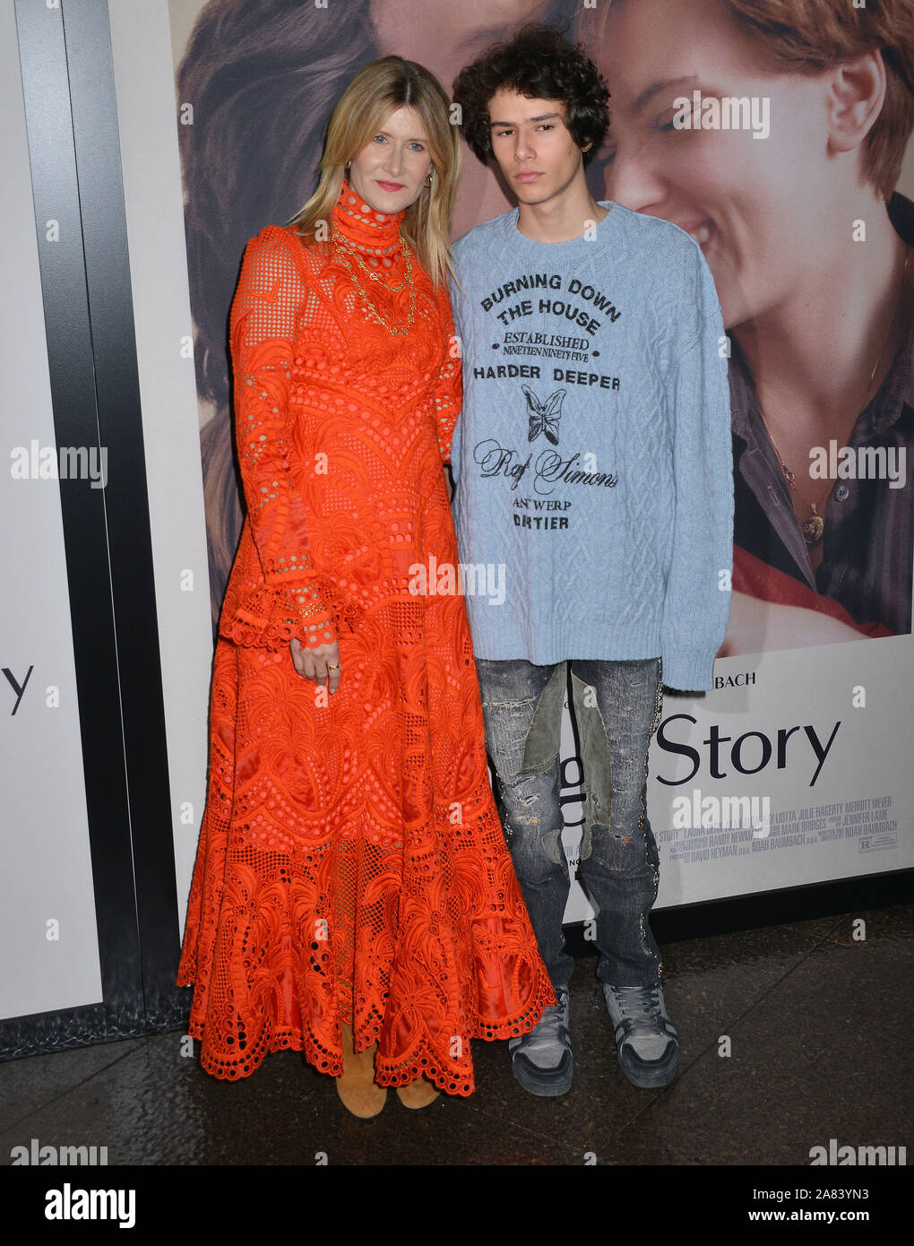 Los Angeles, USA. 05th Nov, 2019. Laura Dern, Ellery Harper - son 058 ...
