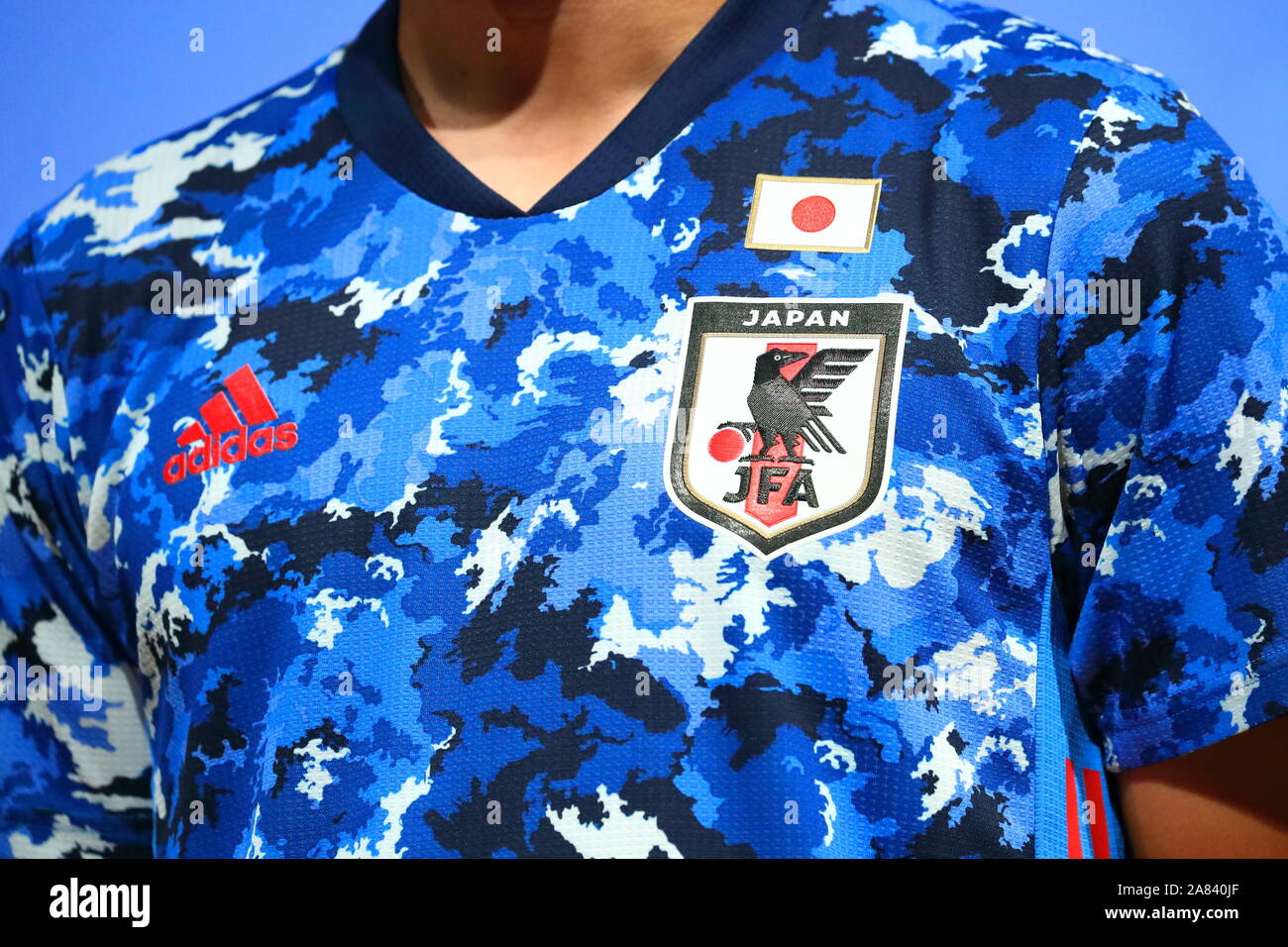 Tokyo, Japan. 6th Nov, 2019. A general view of the jersey during the ...
