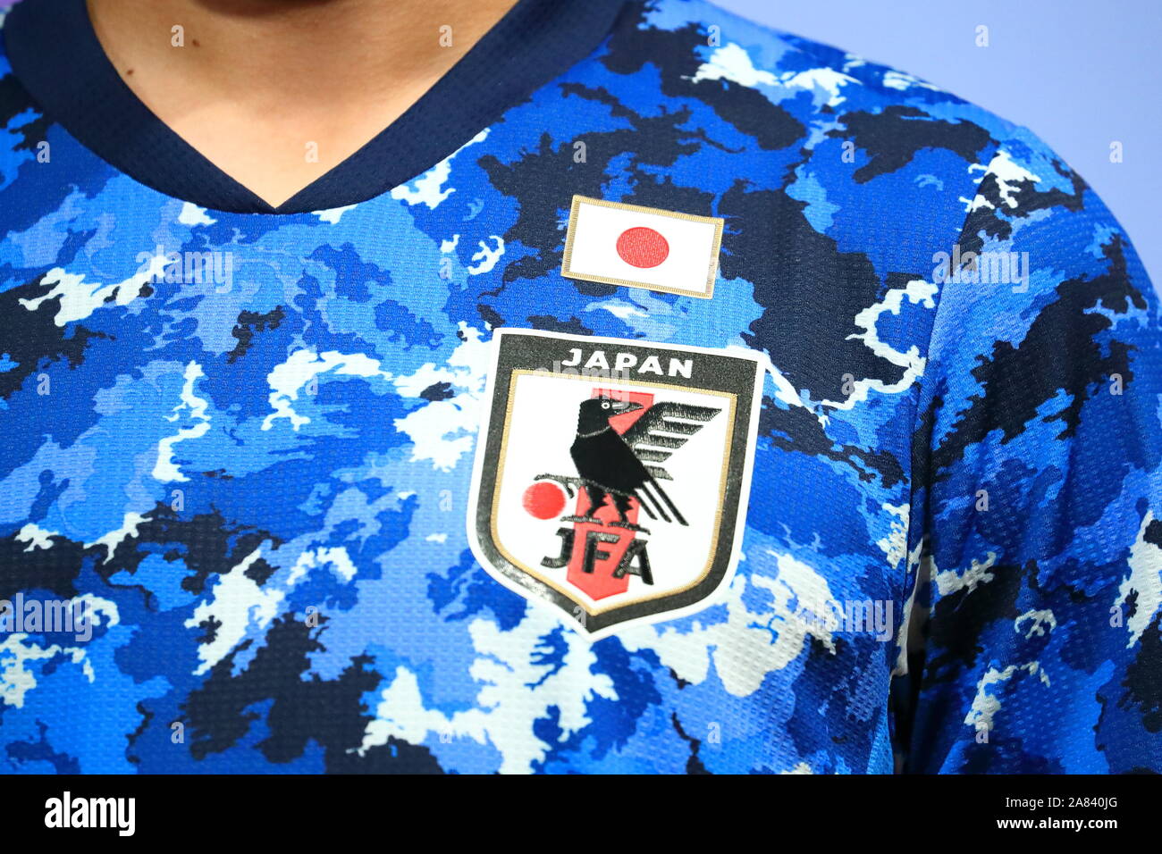 Tokyo, Japan. 6th Nov, 2019. A general view of the jersey during the ...