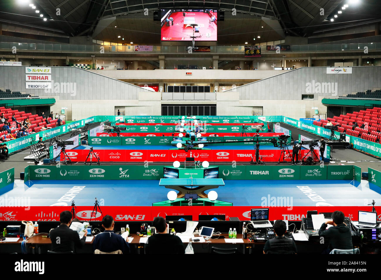 Tokyo Metropolitan Gymnasium, Tokyo, Japan. 6th Nov, 2019. General view, NOVEMBER 6, 2019 ...