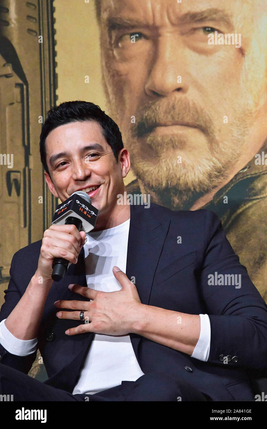 Tokyo, Japan. 05th Nov, 2019. Gabriel Luna at the press conference for ...