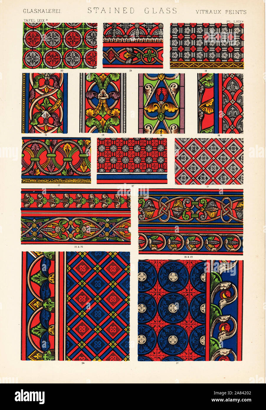 Medieval ornament pattern design hi-res stock photography and images ...