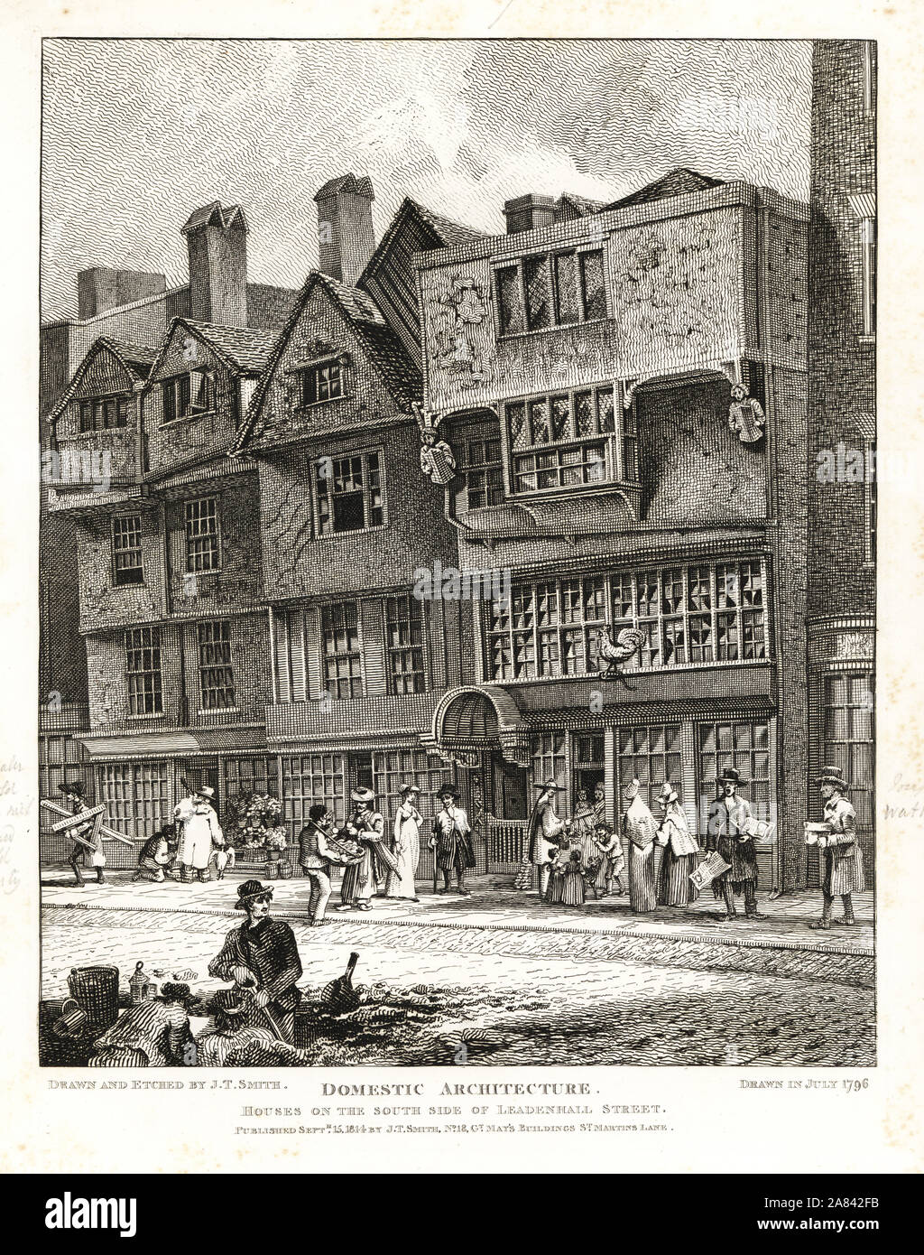 London 1796 engraving hi-res stock photography and images - Alamy