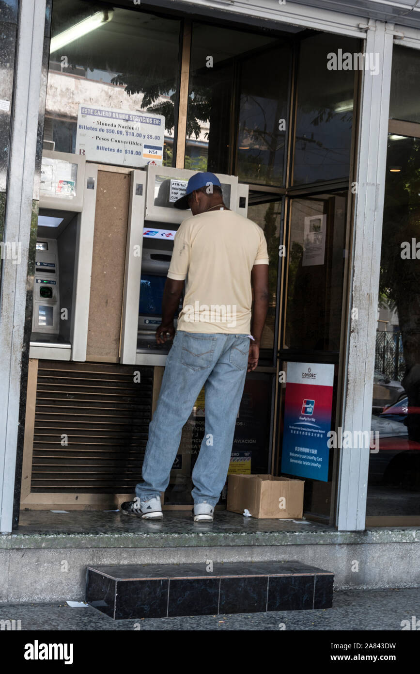 Cuban atm hi-res stock photography and images - Alamy