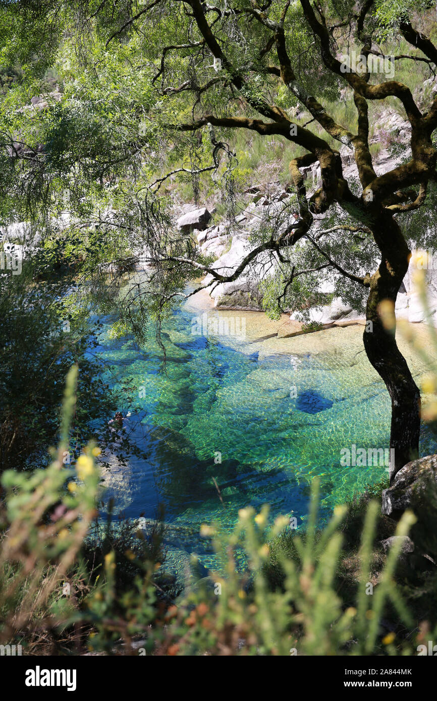 Peneda geres national park waterfall hi-res stock photography and ...