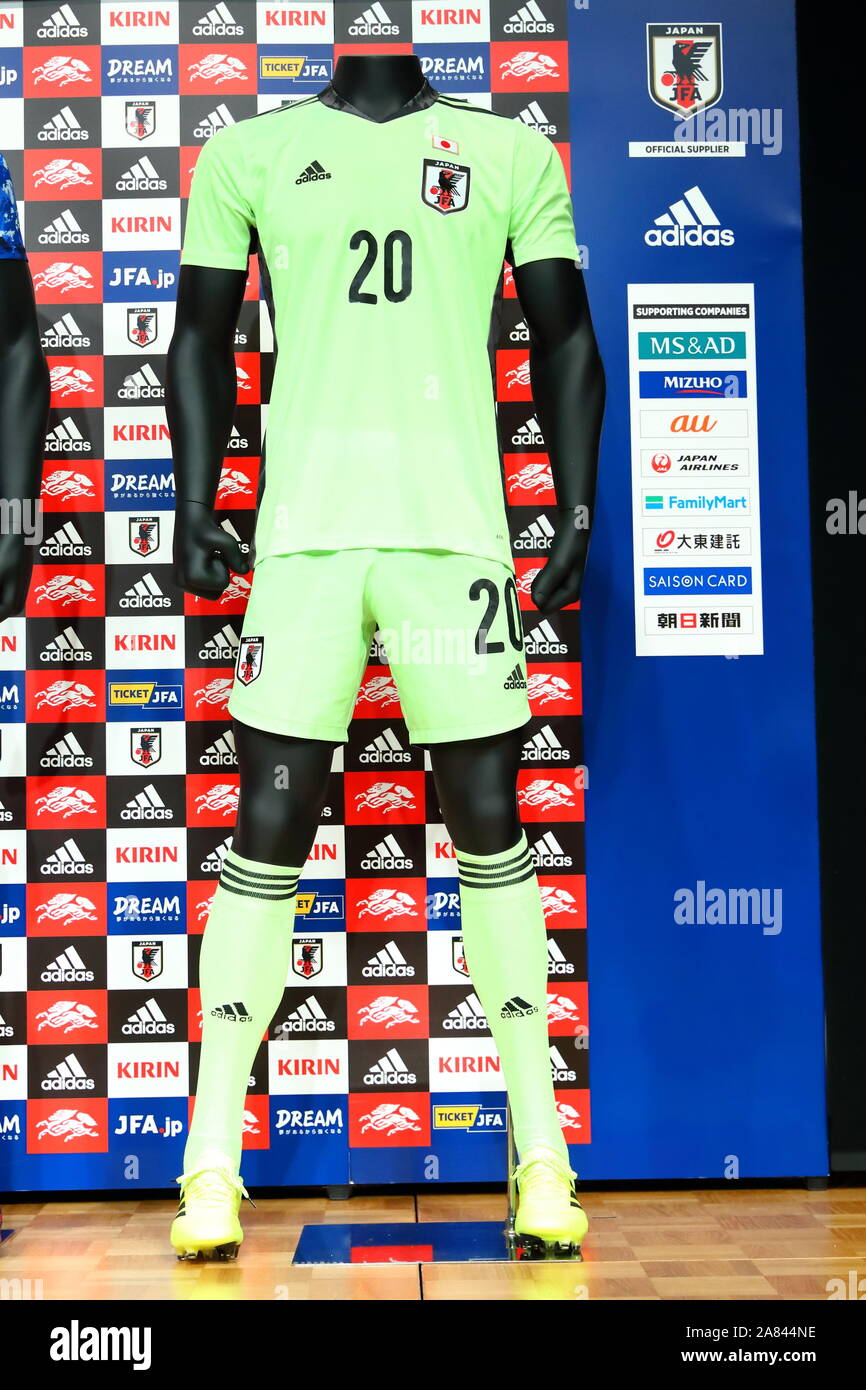 Tokyo, Japan. 6th Nov, 2019. A general view of the jersey during the ...