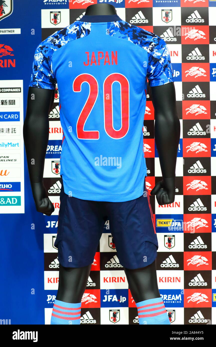 Tokyo, Japan. 6th Nov, 2019. A general view of the jersey during the ...