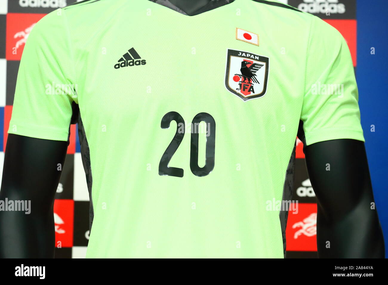 Tokyo, Japan. 6th Nov, 2019. A general view of the jersey during the ...
