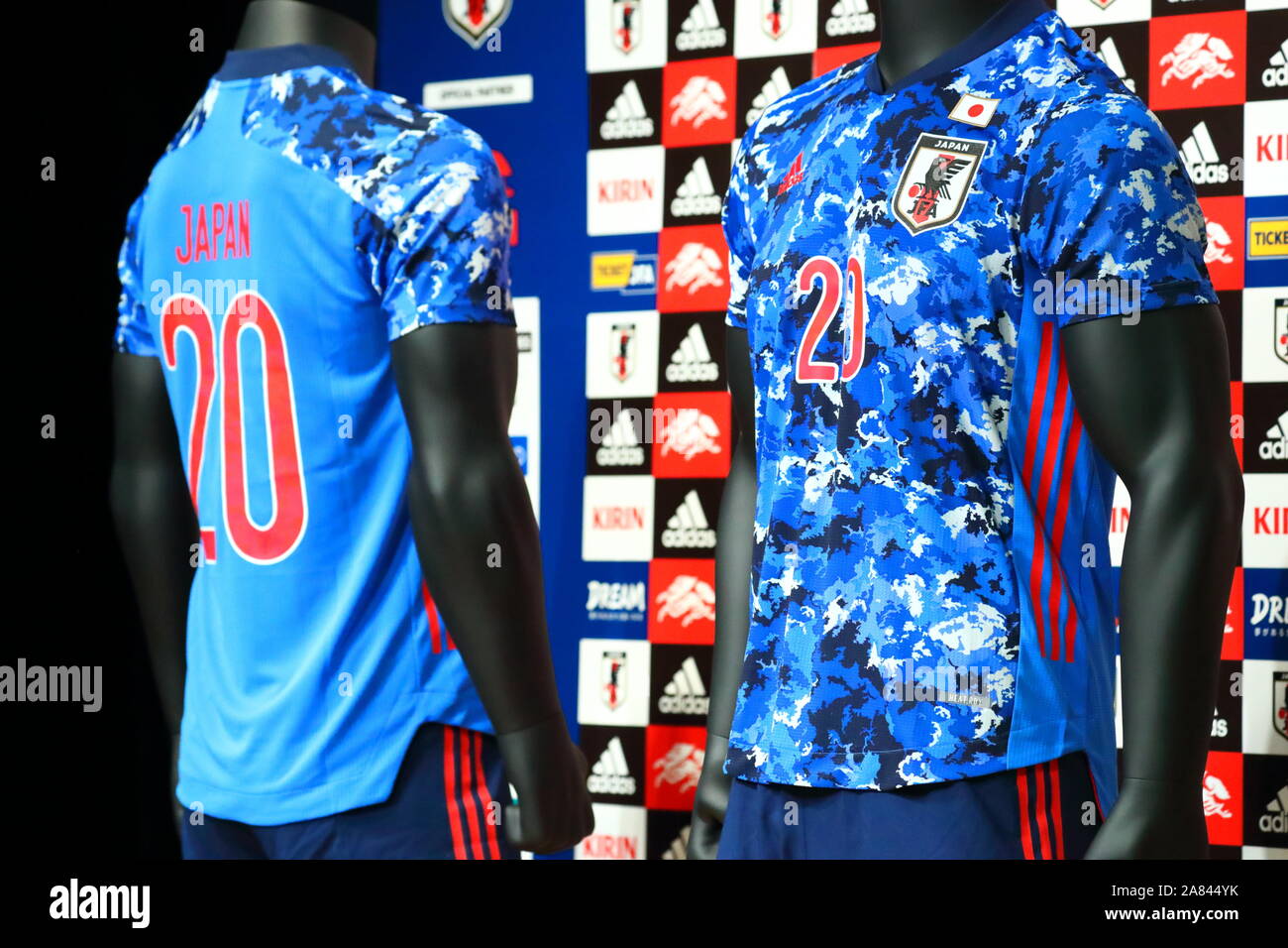 Tokyo, Japan. 6th Nov, 2019. A general view of the jersey during the ...