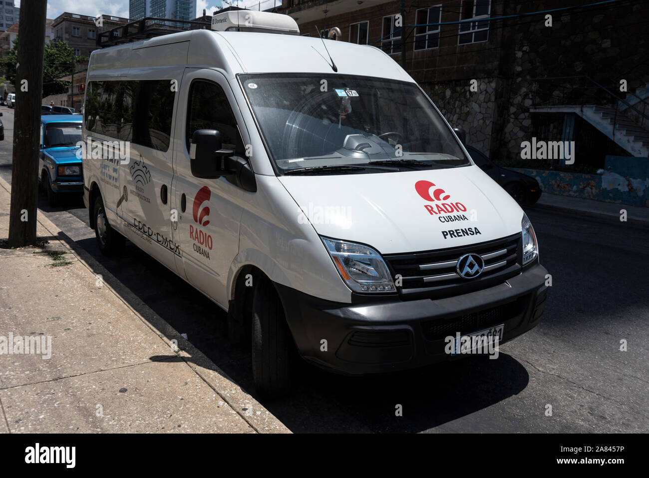 Cuban radio van hi-res stock photography and images - Alamy