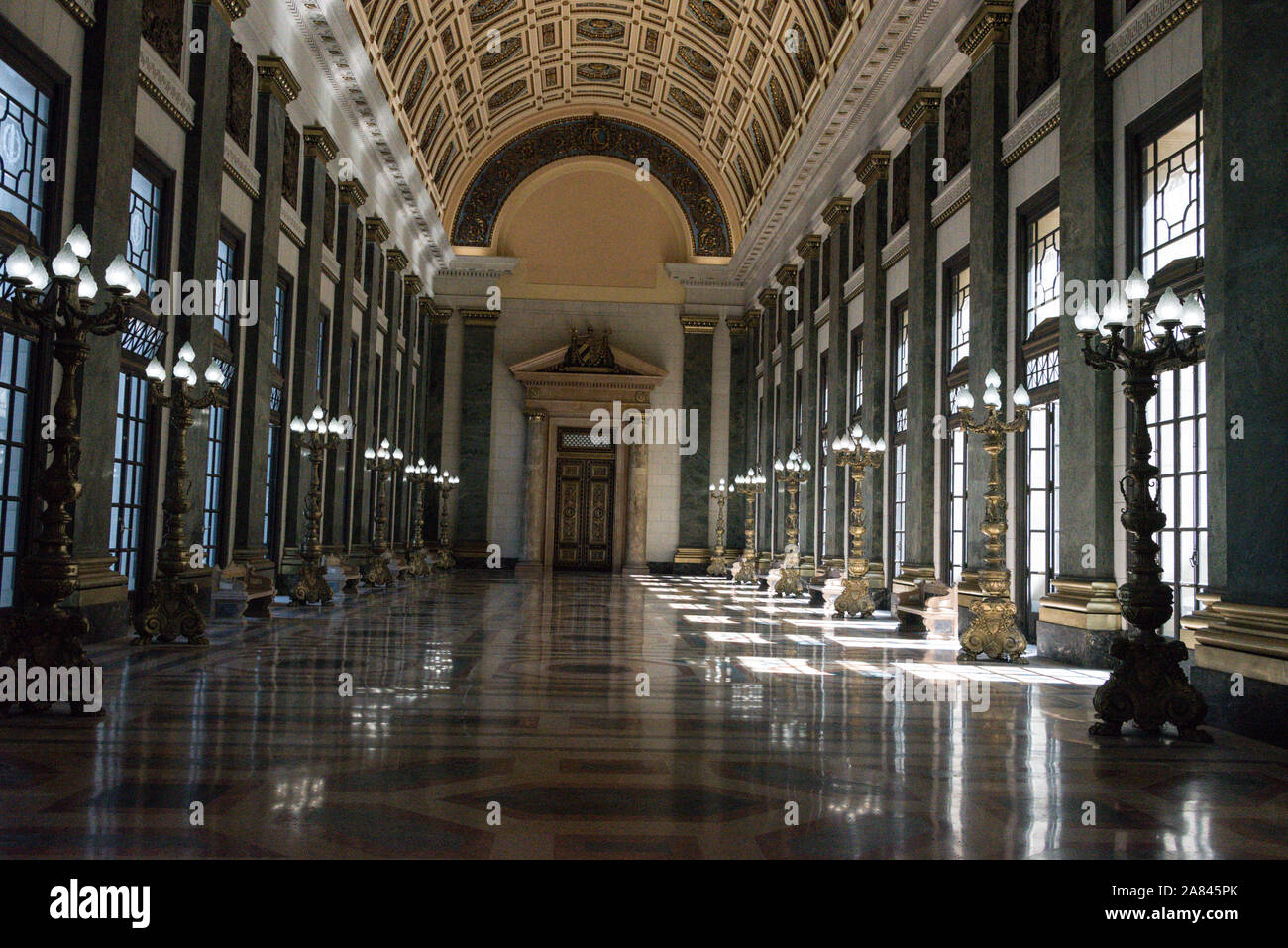 Interior of the Salon de Los Pasos Perdidos (Hall of the Lost Steps ...