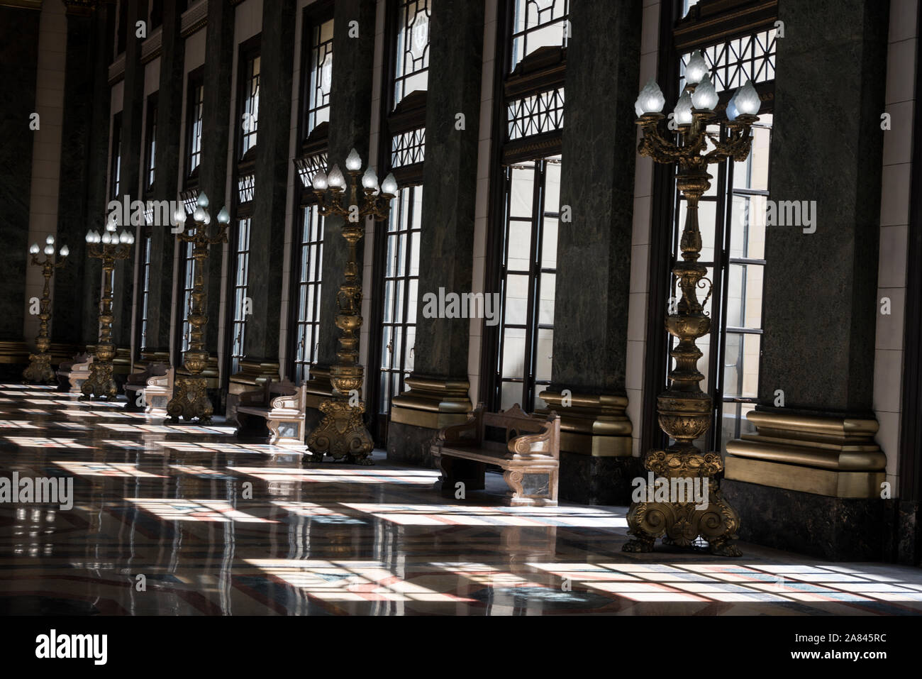 Interior of the Salon de Los Pasos Perdidos (Hall of the Lost Steps ...