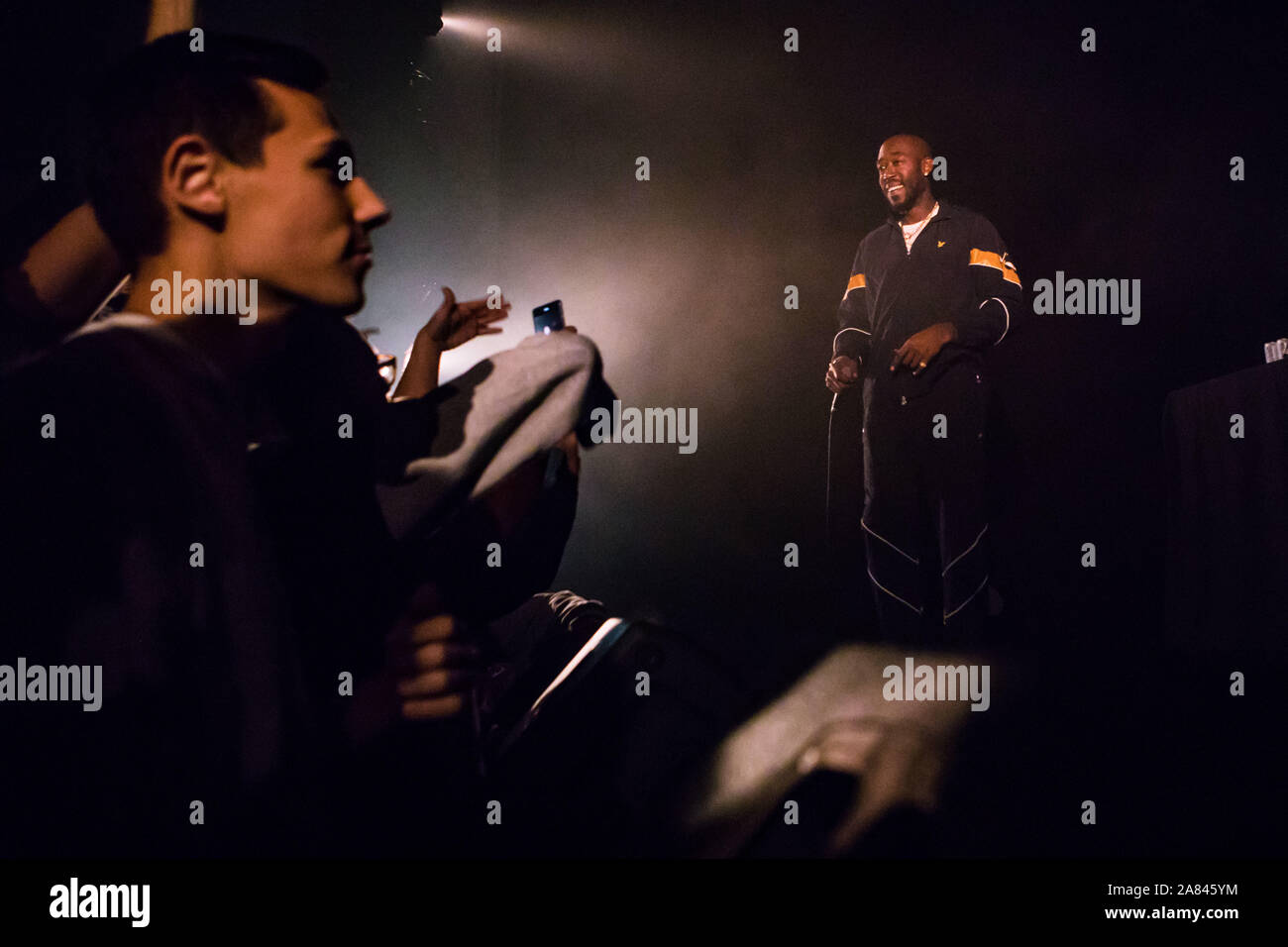American rapper Freddie Gibbs performs live at Santeria on November 05 ...