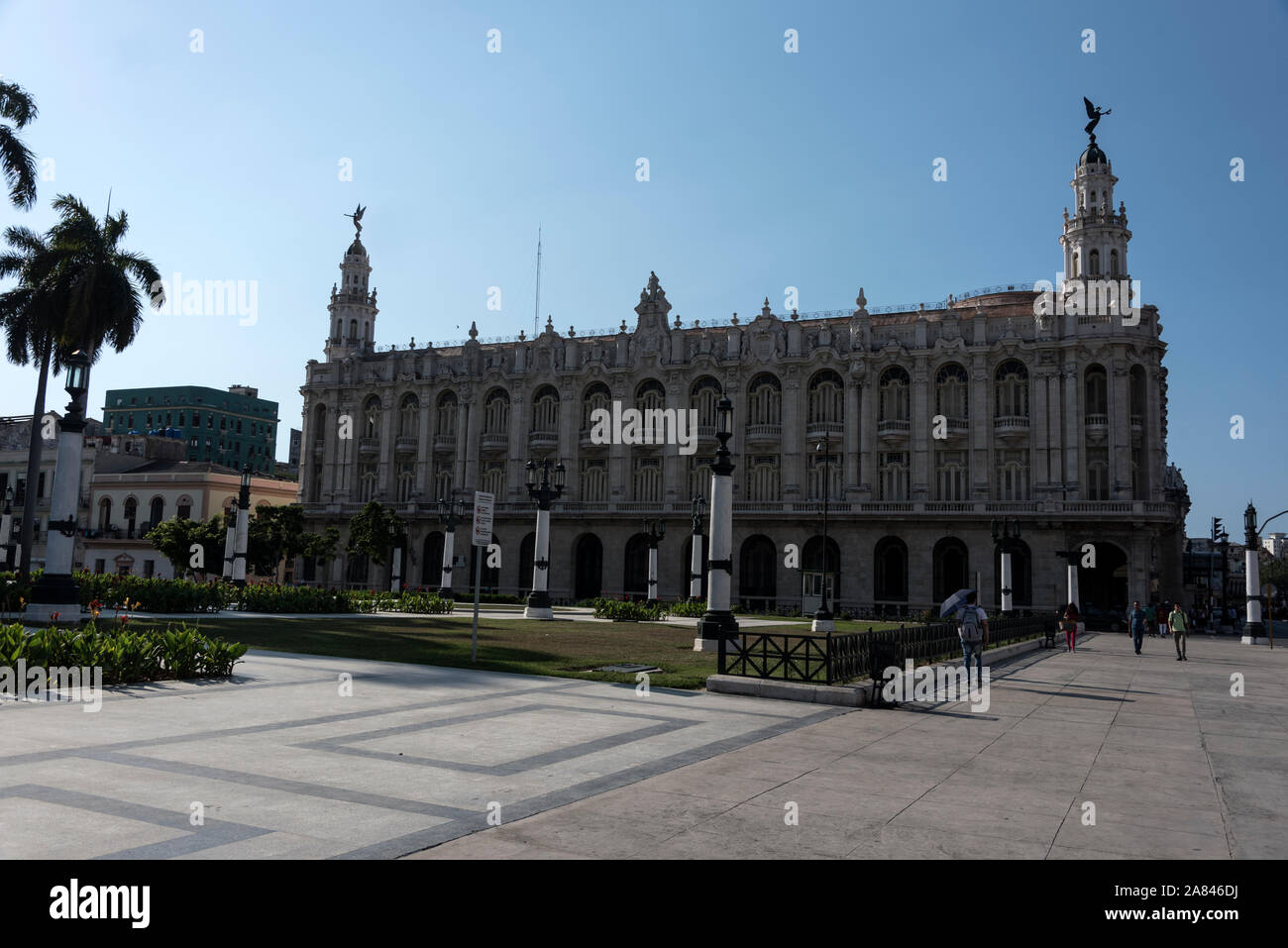 Gran Teatro de La Habana (Grand Theatre of Havana), home of the Cuban ...