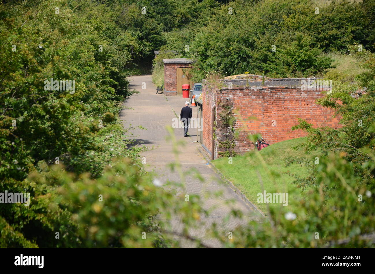 military fortification, coastal artillery battery Stock Photo - Alamy