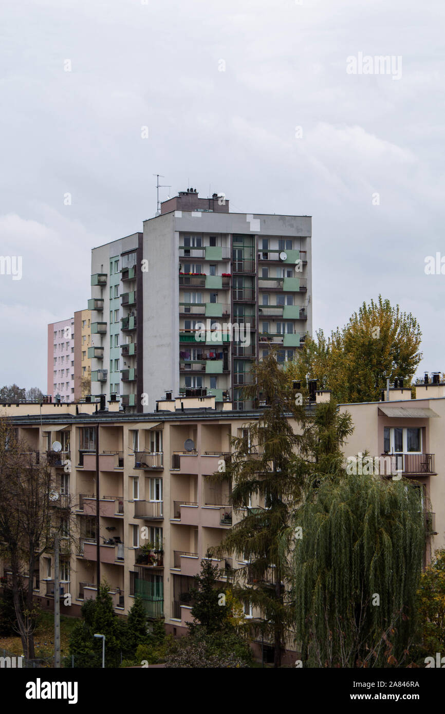 Eastern European housing blocks Stock Photo - Alamy