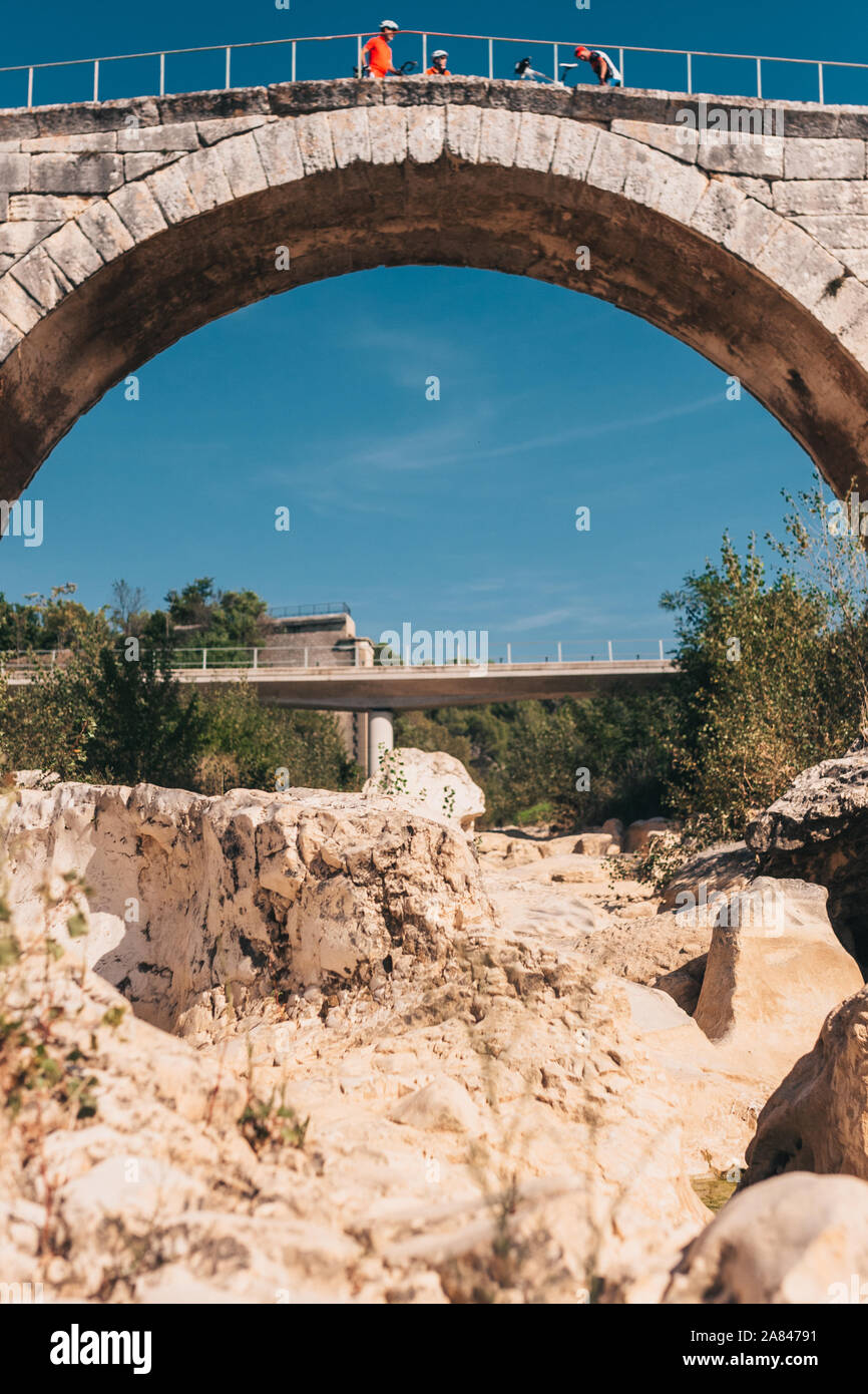 Roussillon, Vaucluse, Provence-Alpes-Cote d'Azur, France, September 25 ...