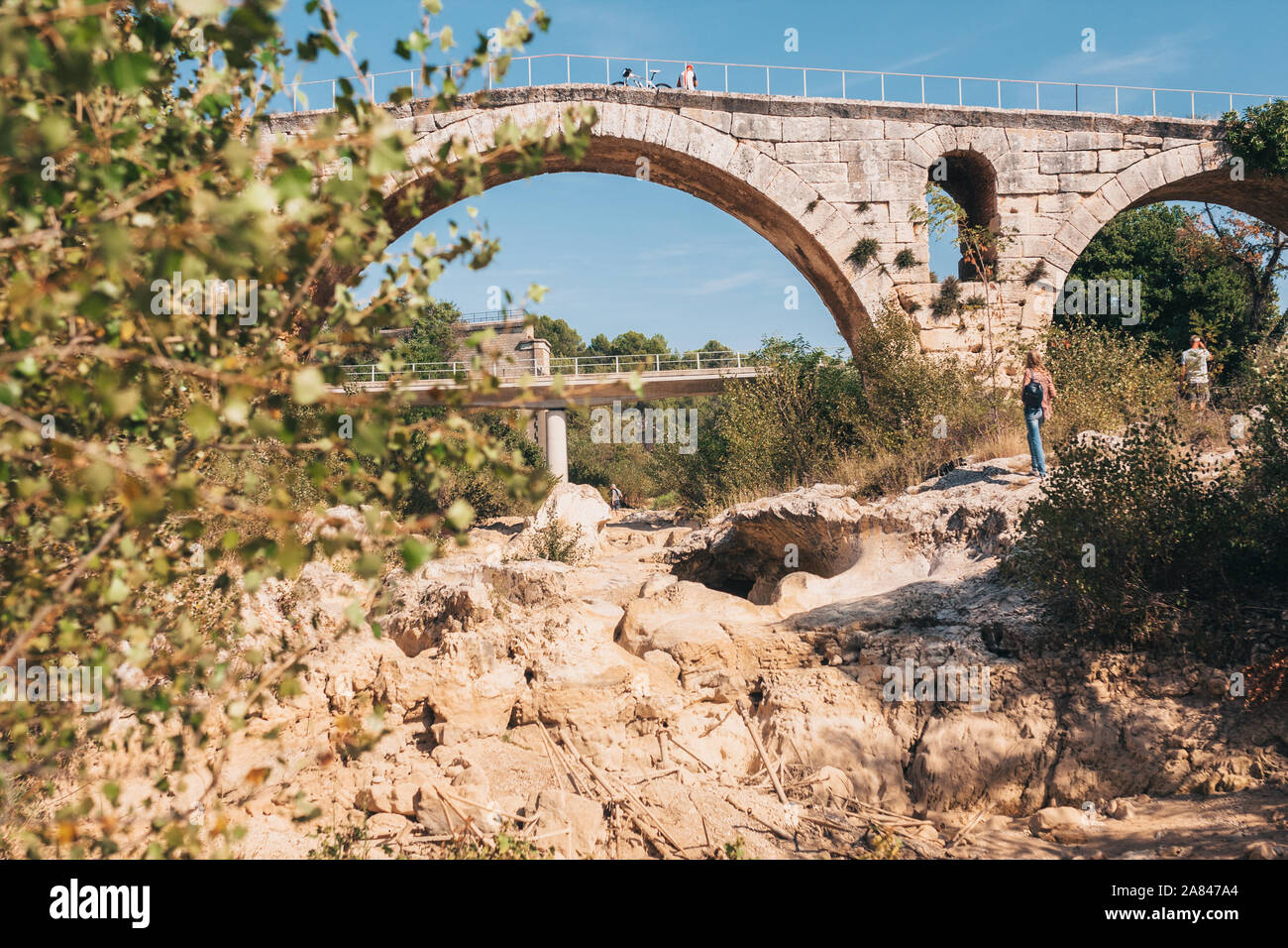 Roussillon, Vaucluse, Provence-Alpes-Cote d'Azur, France, September 25 ...