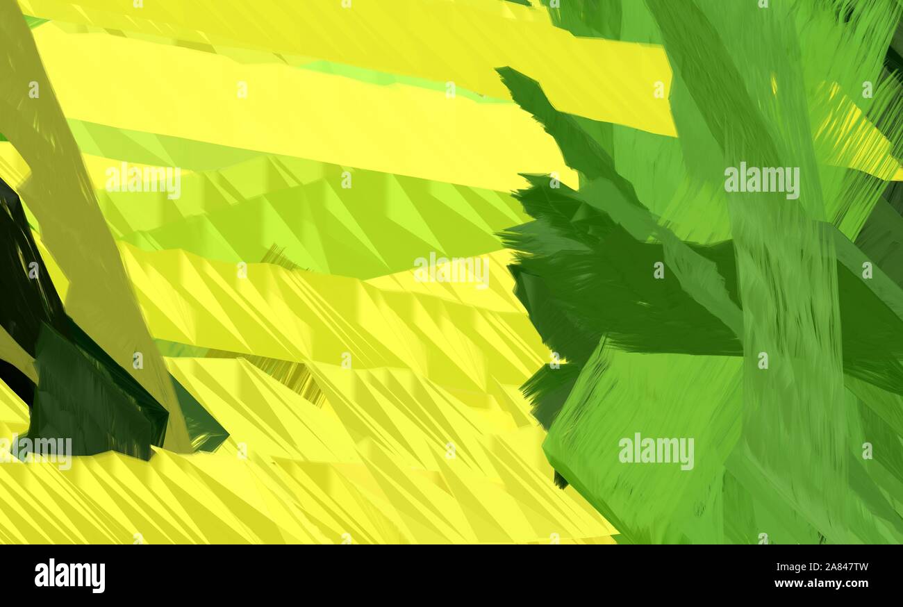 abstract green yellow, dark olive green and moderate green color ...