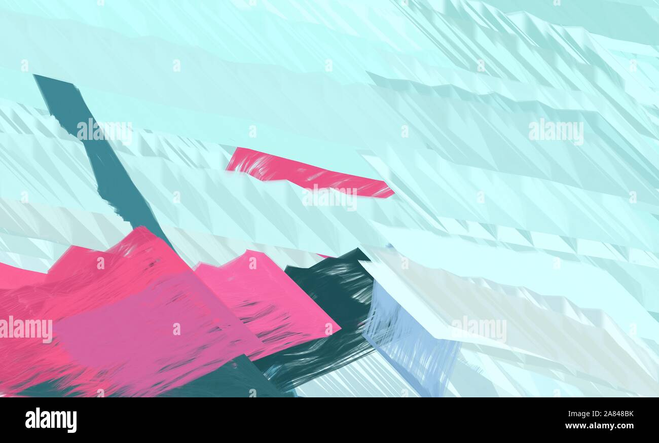 abstract futuristic line design with pale turquoise, pale violet red ...