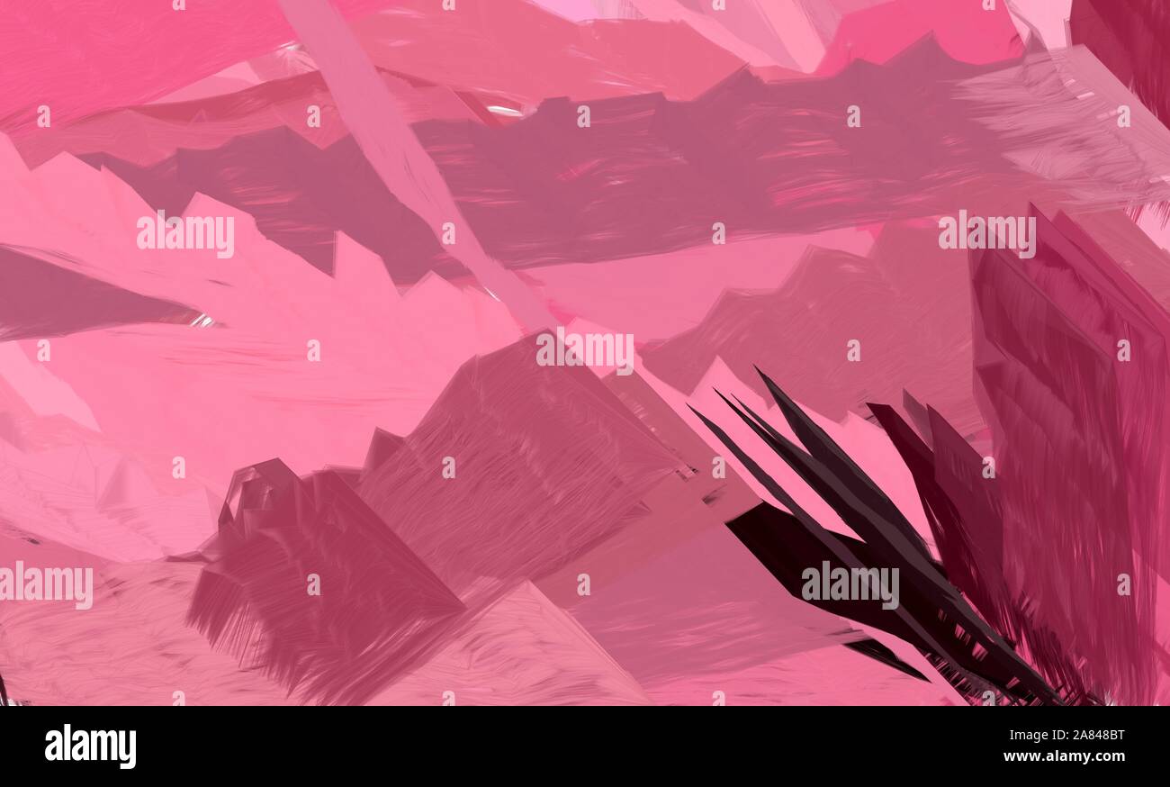 abstract pale violet red, very dark pink and dark moderate pink color ...