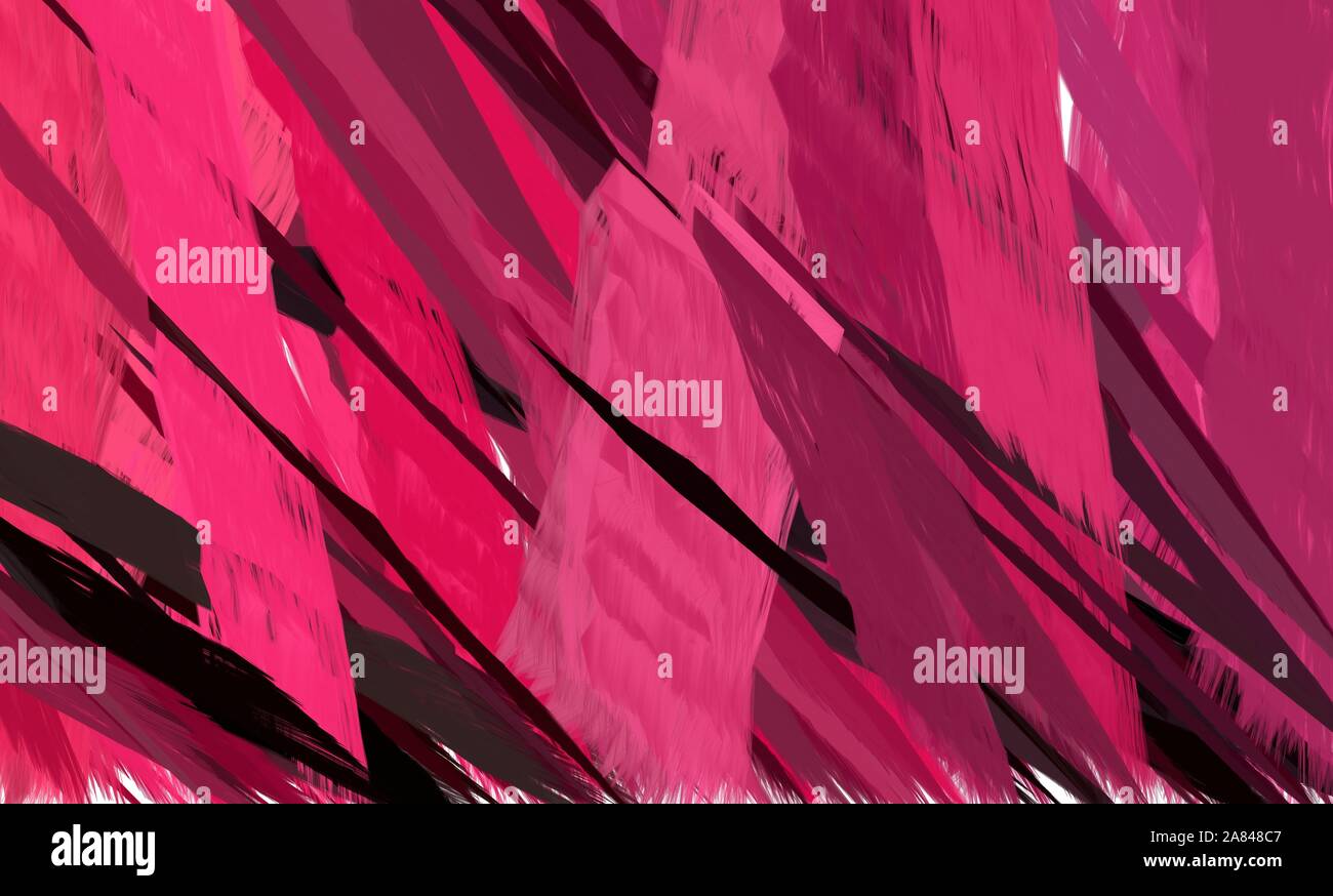 abstract futuristic line design with moderate pink, very dark pink and ...