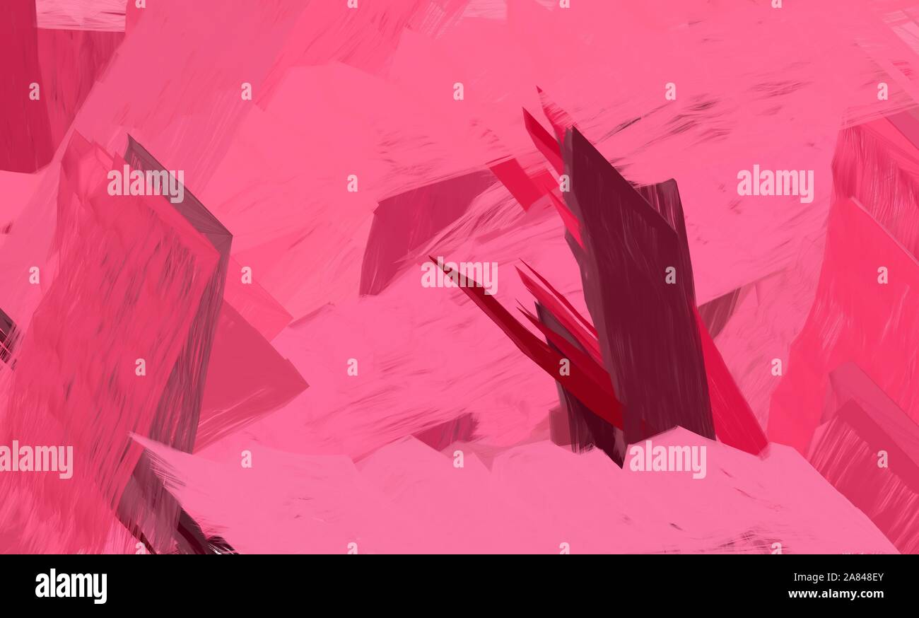 abstract futuristic line design with pale violet red, dark pink and ...