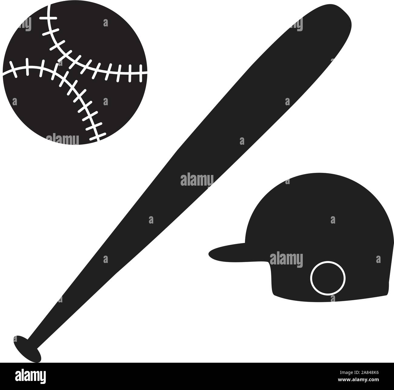 baseball icon on white background. baseball sign Stock Vector Image ...
