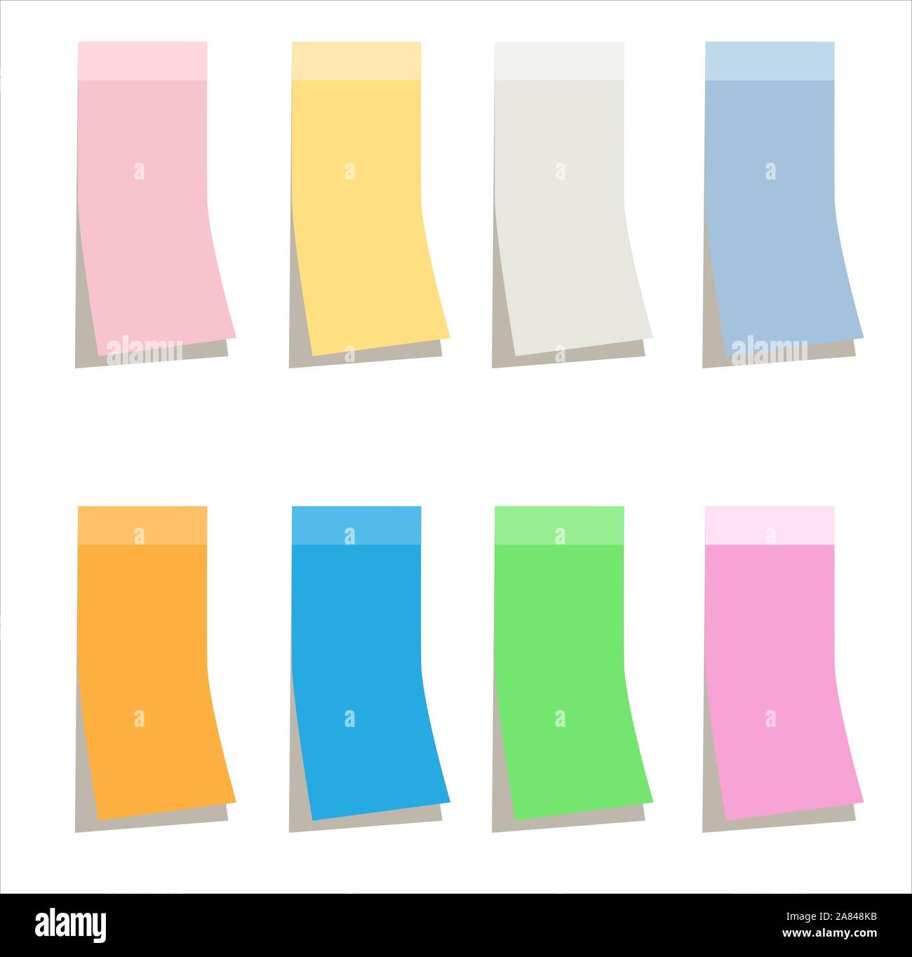 Postit notes background Stock Vector Images - Alamy