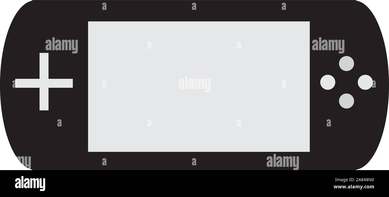 game console icon on white background. game console sign. flat style ...