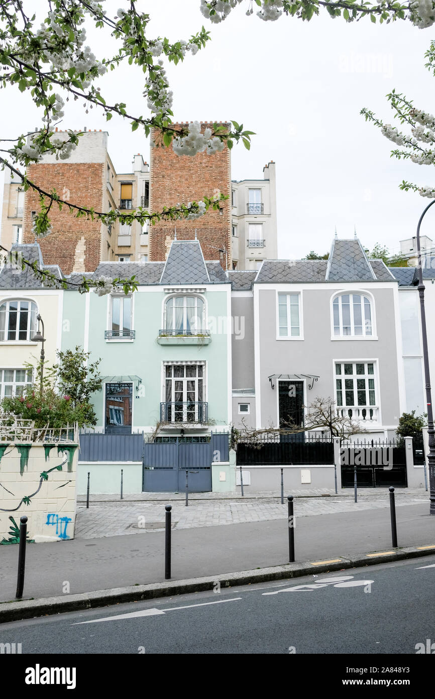 Quartier des peupliers, Paris 13e, France Stock Photo - Alamy