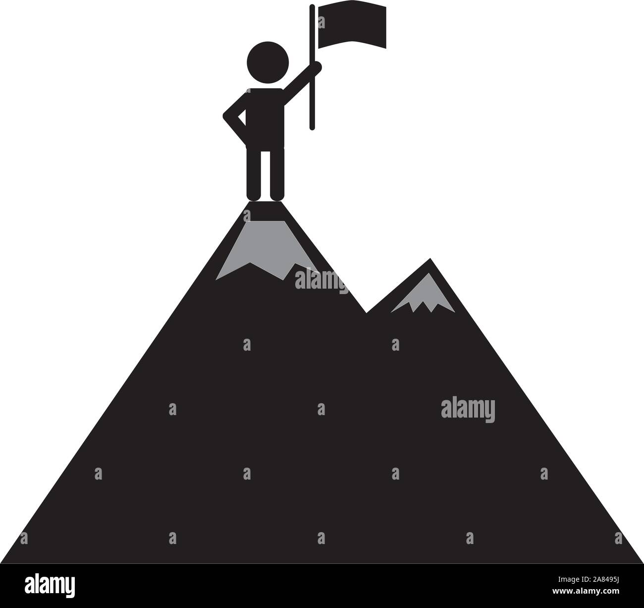 Mountain Top Vector