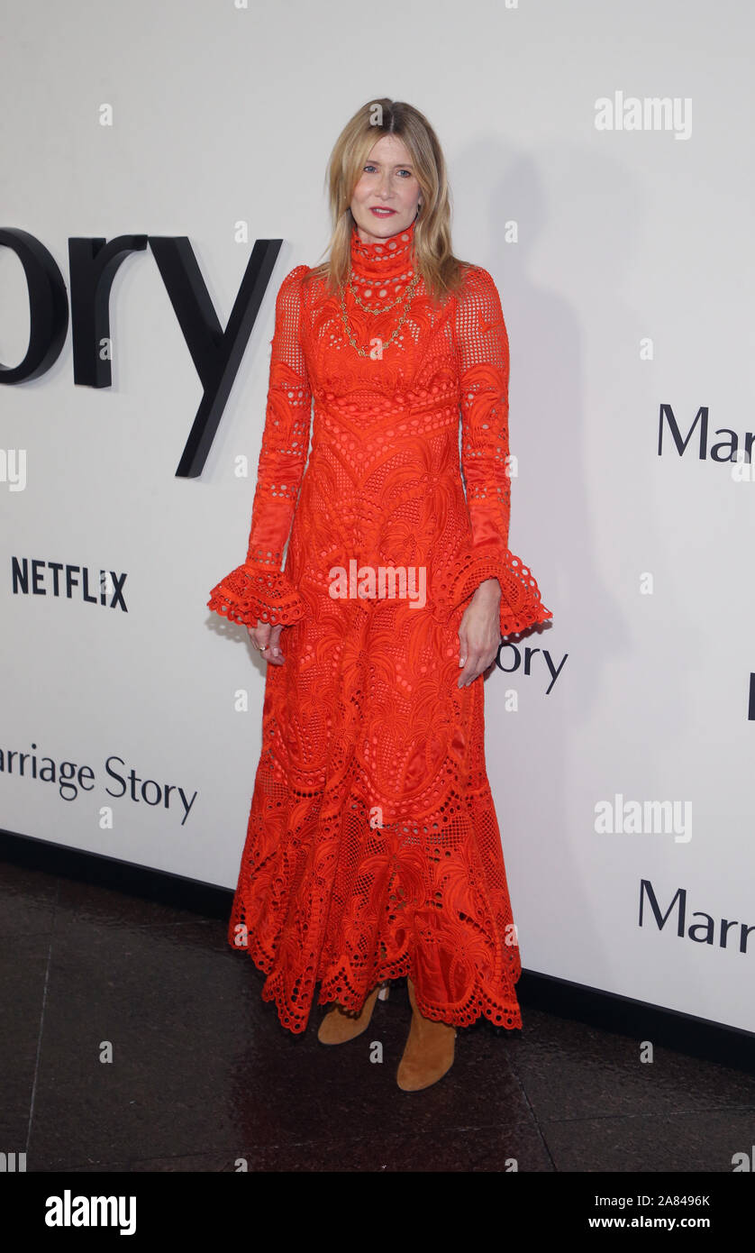 LOS ANGELES, CA - NOVEMBER 5: Laura Dern, at Premiere Of Netflix's ...
